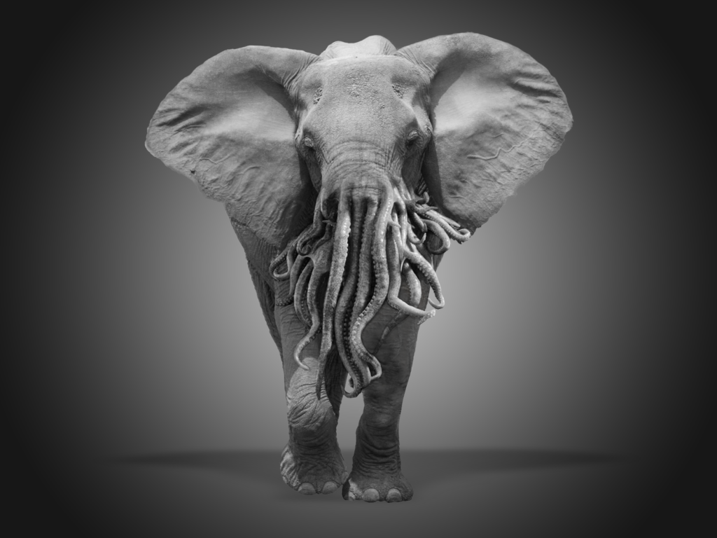 Elephant/ Octopus - Dave Hinkin Digital Portfolio